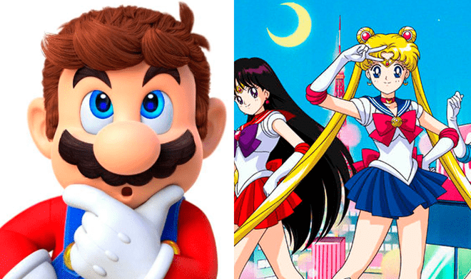 Facebook: Mario Bros se viste al estilo de Sailor Moon y paraliza las ...